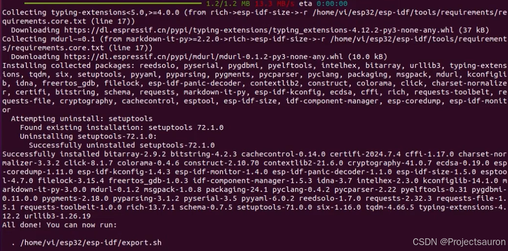 ESP32-IDF 在 Ubuntu 下的配置 - Yuxxxxxxxxxx