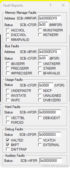 Cortex-M3/M4/M7 芯片 Fault 分析原理与实战 - Yuxxxxxxxxxx
