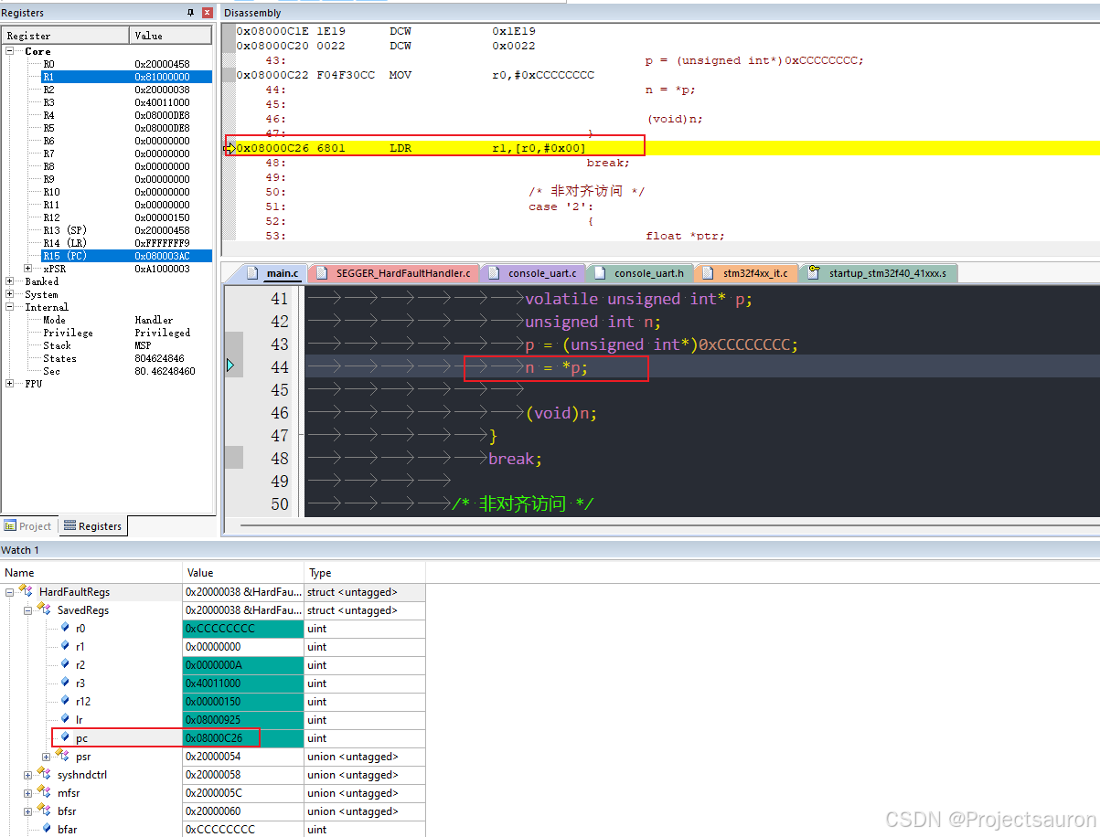 Cortex-M3/M4/M7 芯片 Fault 分析原理与实战 - Yuxxxxxxxxxx