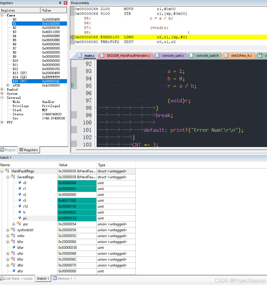 Cortex-M3/M4/M7 芯片 Fault 分析原理与实战 - Yuxxxxxxxxxx